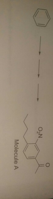 Solved O2N Molecule A | Chegg.com
