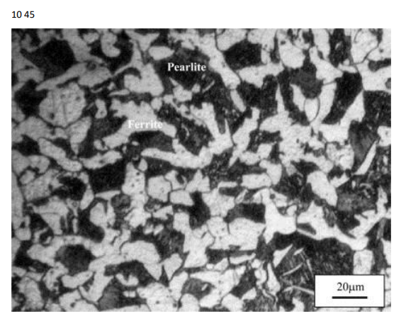 Medium Carbon Steel Microstructure