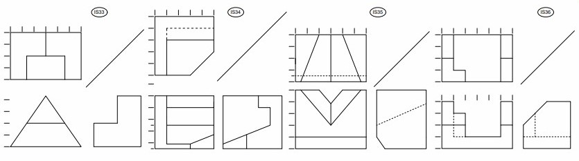 Solved DRAW THE FOLLOWING drawings TO ISOMETRIC | Chegg.com
