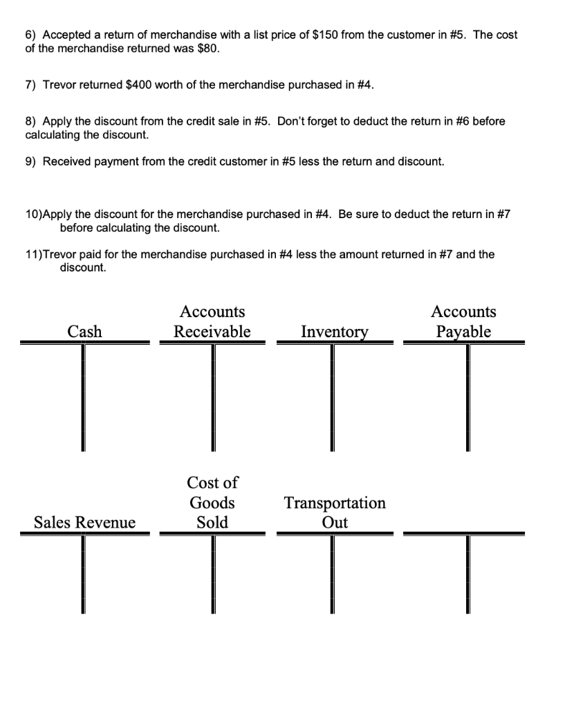 Solved ACG 2021 - CHAPTER 4 - EXERCISE INVENTORY | Chegg.com
