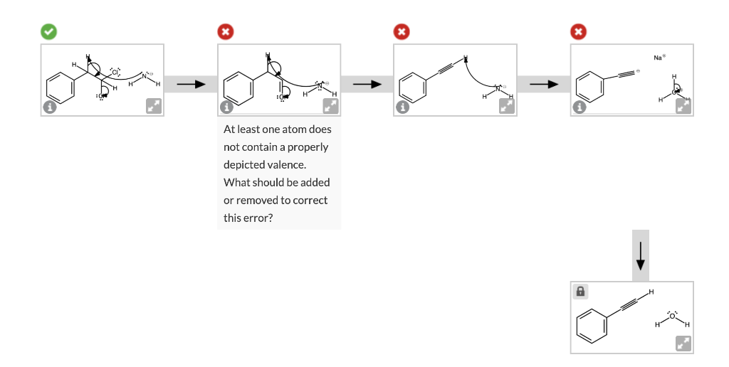 Solved Complete the mechanism for this reaction by drawing | Chegg.com