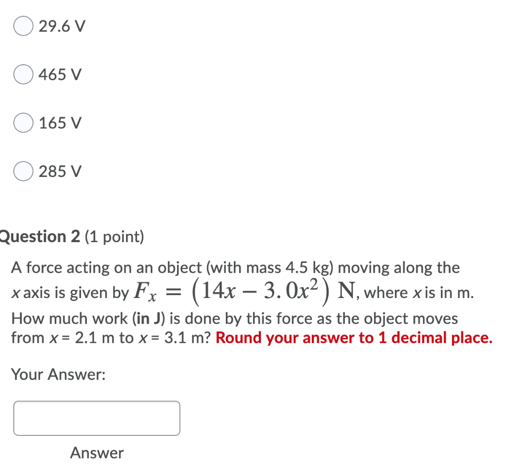 Solved Question 1 (1 point) Three point charges are | Chegg.com Solved Question 1 (1 point) Three point charges are | Chegg.com