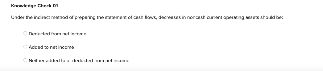 Solved Knowledge Check 01 The correct order of the | Chegg.com