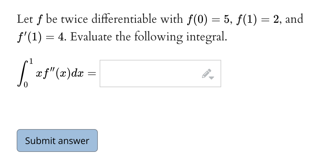 Solved Let F be Twice Differentiable With F 0 5 F 1 2