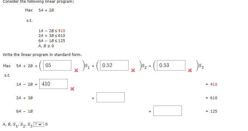 Solved Consider the following linear program: Max s.t. | Chegg.com