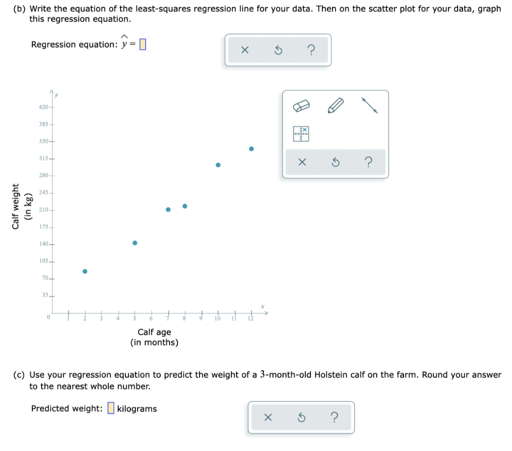 Solved You work for a large dairy farm and are examining the | Chegg.com