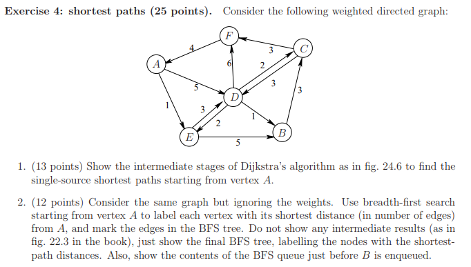 Solved 1. (13 points) Show the intermediate stages of | Chegg.com
