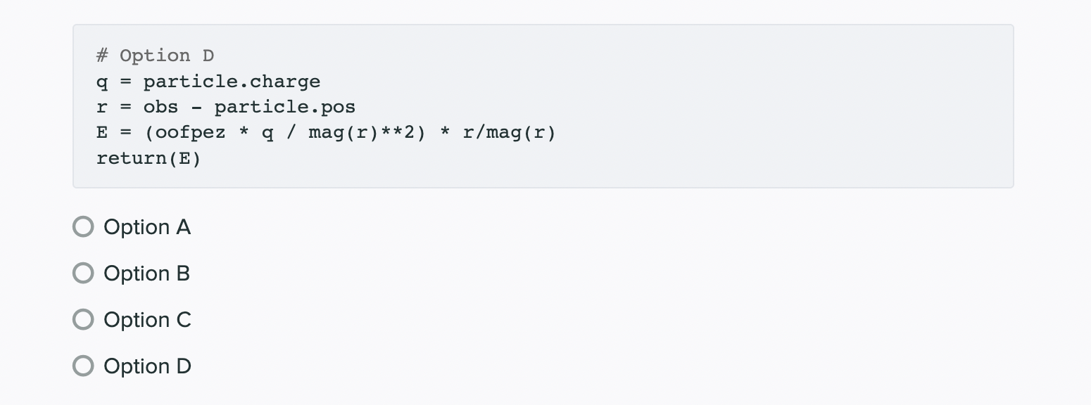 Solved Q8.3 EXTRA CREDIT 1 Point You're writing a GlowScript | Chegg.com