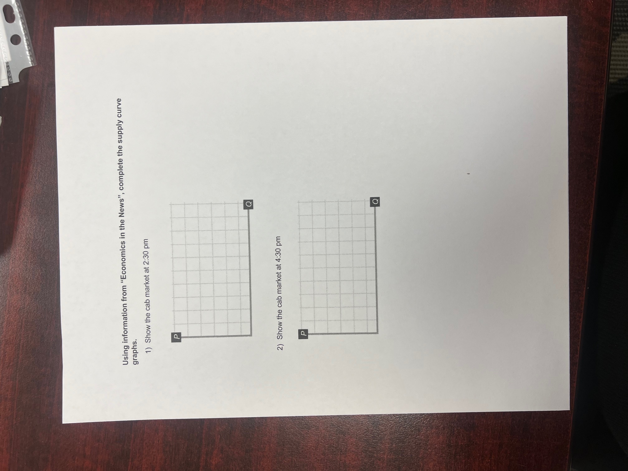 Solved Using information from "Economics in the News", | Chegg.com
