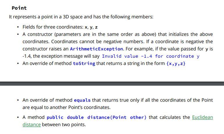 Solved FaceException Making an exception class is extremely | Chegg.com