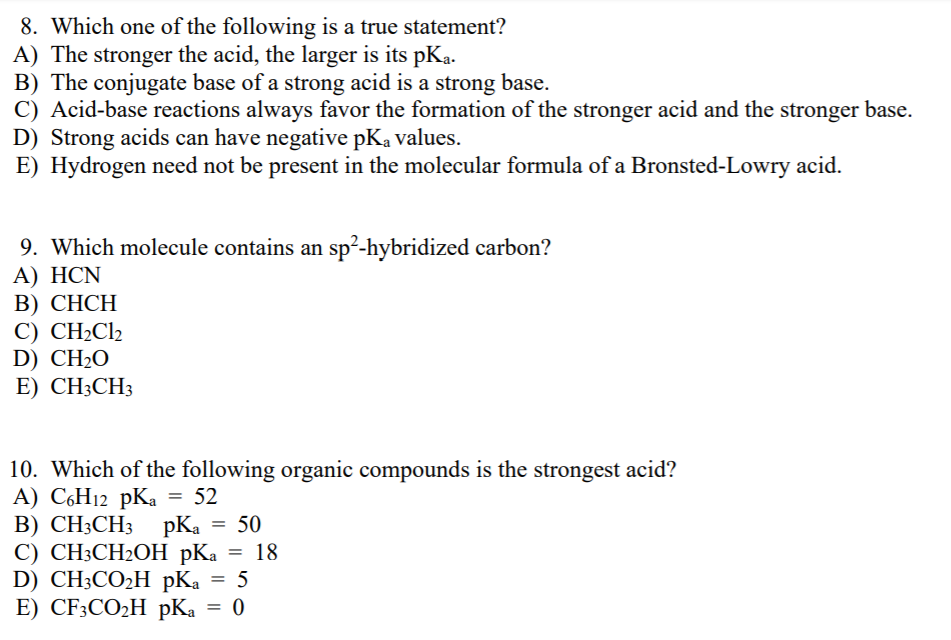 Solved 6. The least stable conformation of butane is: H HH Η | Chegg.com