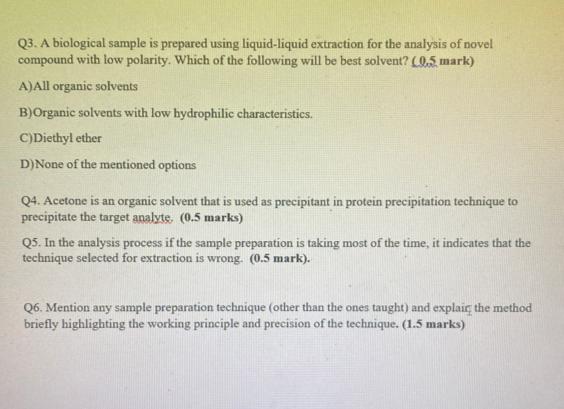 Solved Q4. ﻿Acetone is an organic solvent that is used as | Chegg.com