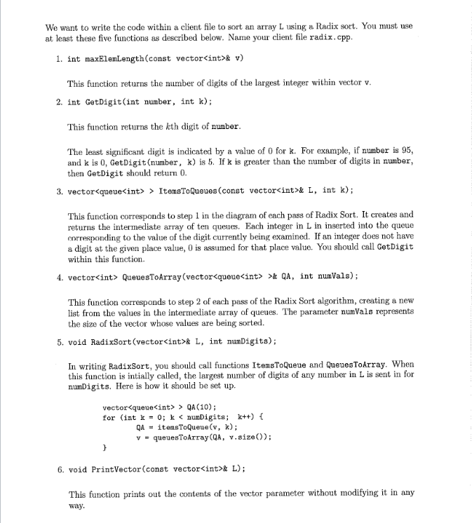 Solved This is for C++. Below is the assignment and code to | Chegg.com