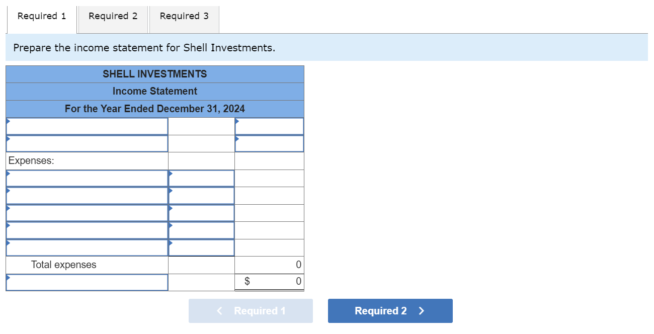 Solved Shell Investments provides financial services related | Chegg.com
