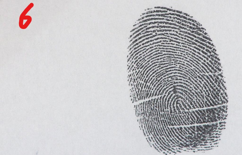 Solved Please mark and label the minutiae points and | Chegg.com