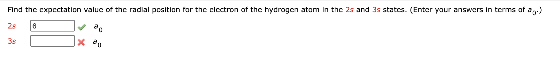 Solved Find the expectation value of the radial position for | Chegg.com