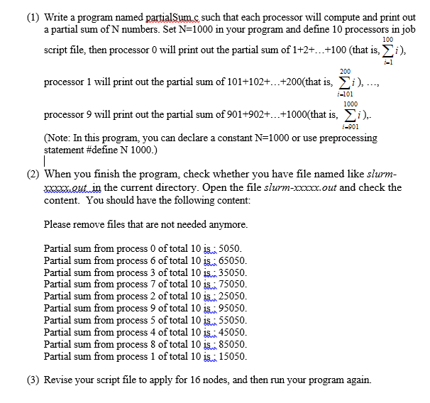 write with MPI。 include #include | Chegg.com