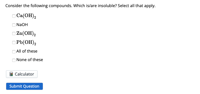 Solved Consider the following compounds. Which is/are | Chegg.com