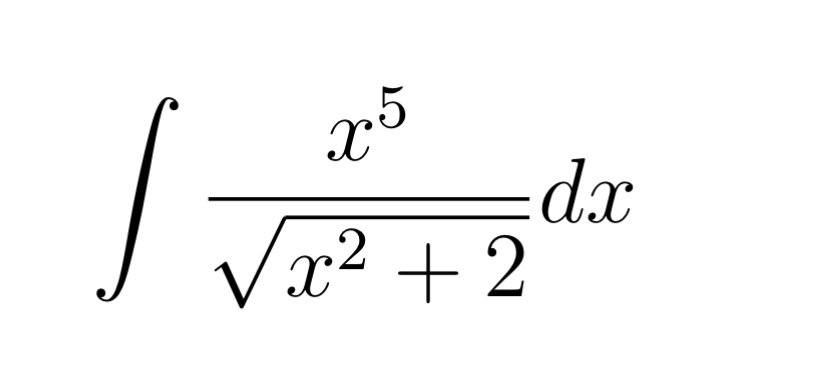 Solved Solve the integrals using using u-substitution. I | Chegg.com