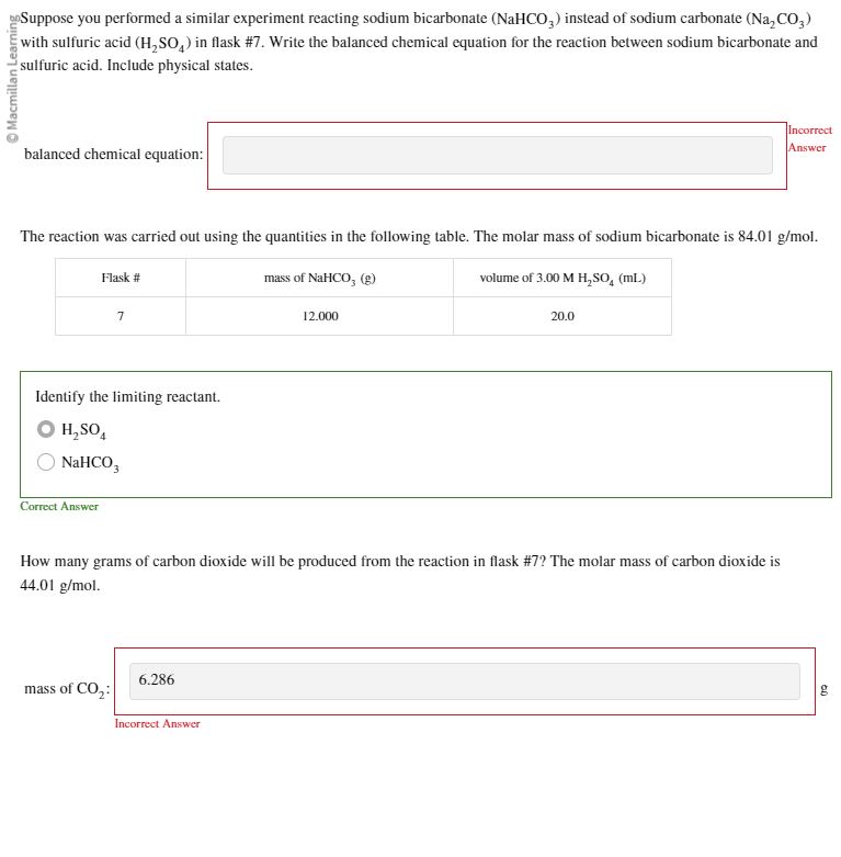 Solved Suppose you performed a similar experiment reacting | Chegg.com