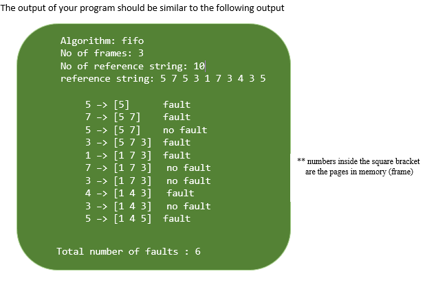 Based on the given program, Run the program with 3 | Chegg.com