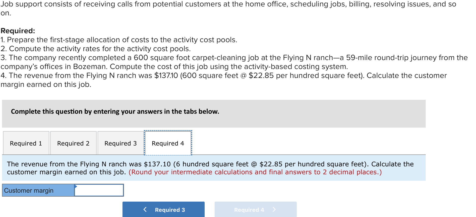 Solved Required: 1. Prepare the first-stage allocation | Chegg.com