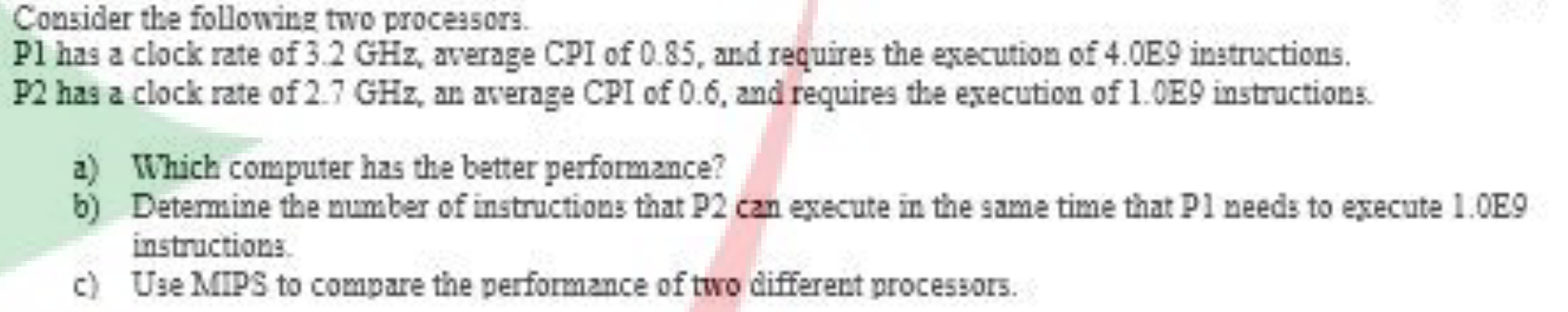Solved Consider the following two processors. P1 has a clock | Chegg.com