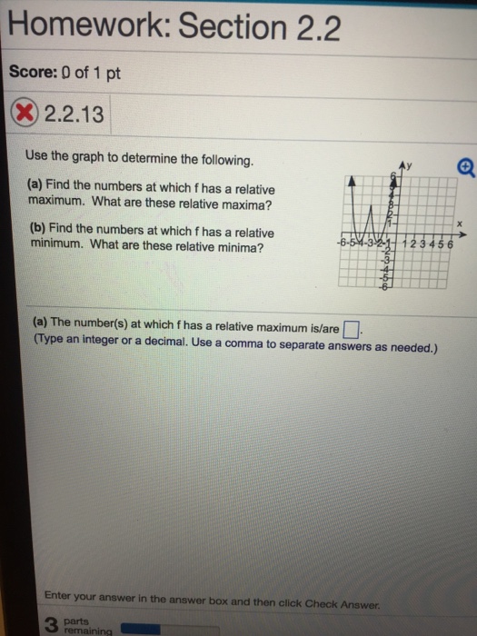 Solved Homework Section 2 2 Score 0 Of 1 Pt X 2 2 13 Use