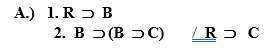 Solved Directions: Construct a proof for arguments (A) and | Chegg.com