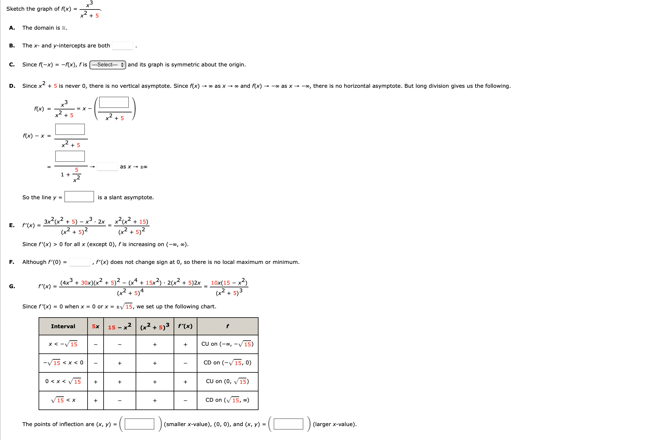 Solved PLease tell me teh answer to eahc blank! Thank you! | Chegg.com