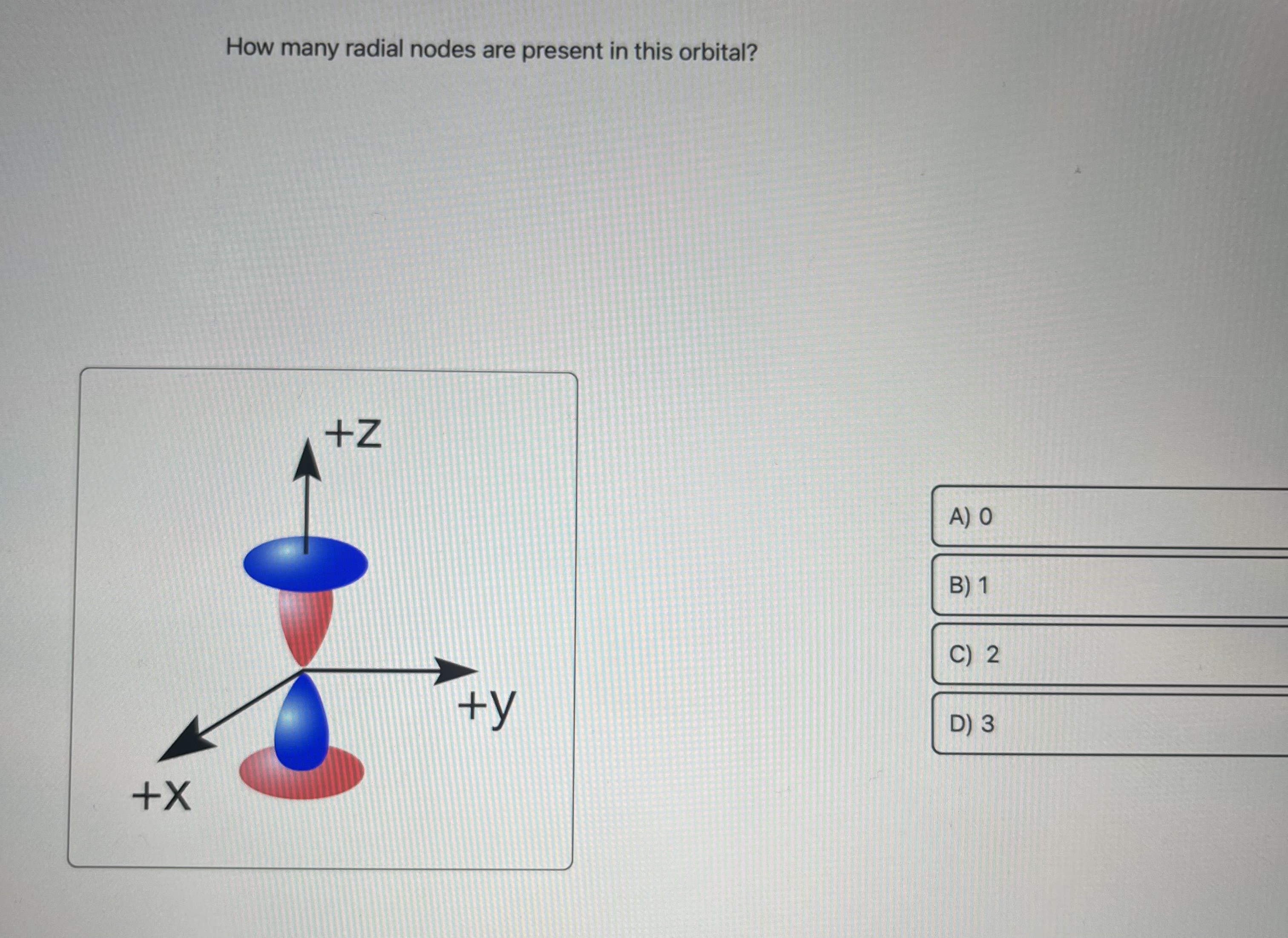Solved How Many Radial Nodes Are Present In This Orbital