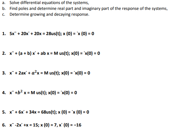 Solved NEED HELP WITH CONTROL SYSTEMS QUESTION #4. ALSO, | Chegg.com