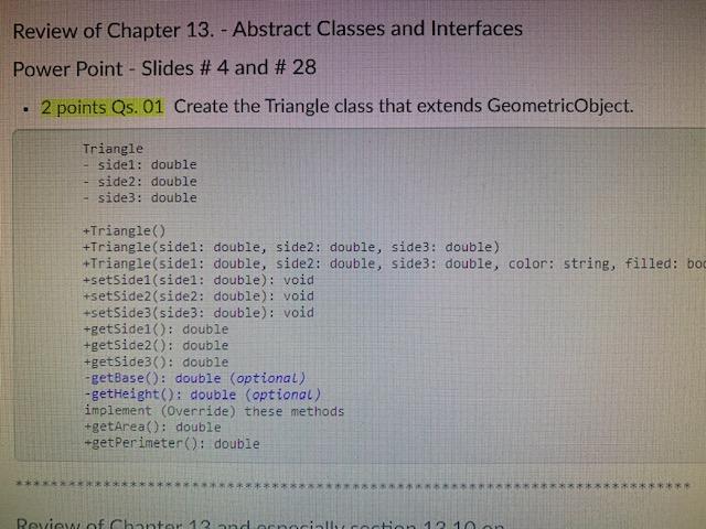 Solved java please include main method thank you. . public | Chegg.com