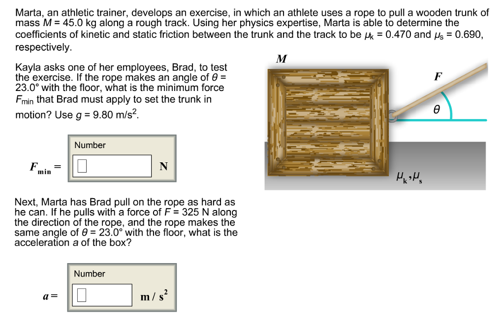 Solved Marta, an athletic trainer, develops an exercise, in | Chegg.com