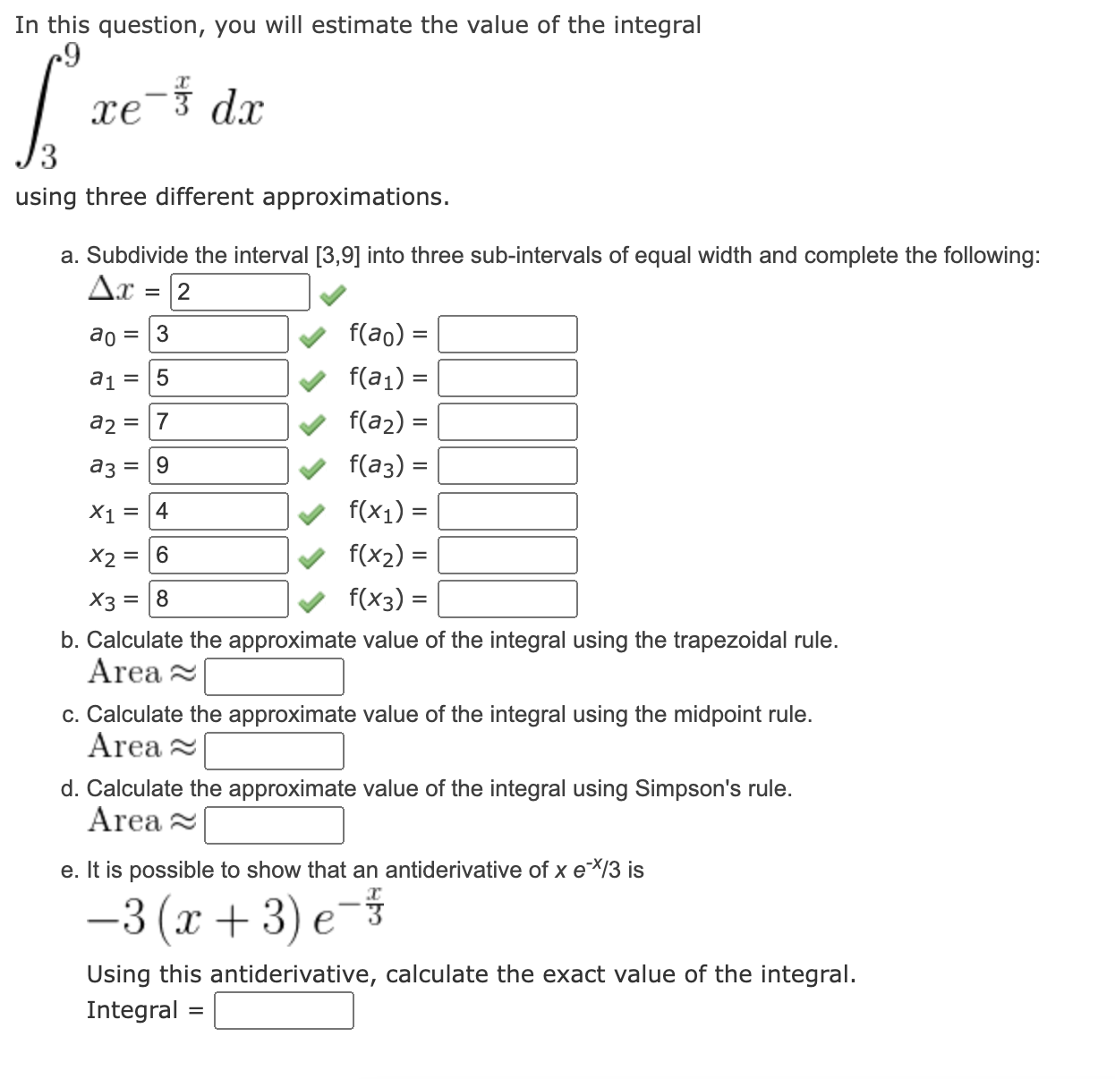 Solved In this question, you will estimate the value of the | Chegg.com