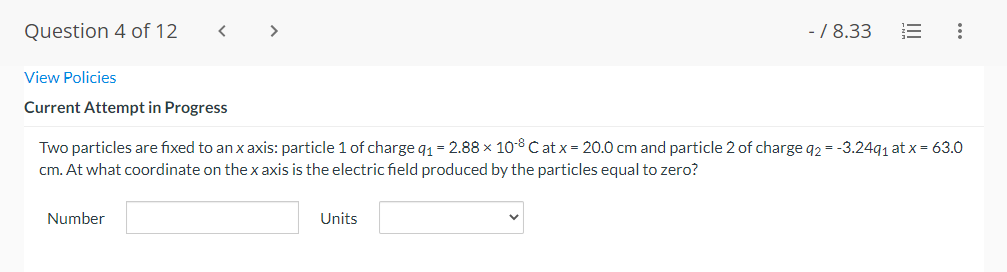 Solved Two particles are fixed to an x axis: particle 1 of | Chegg.com