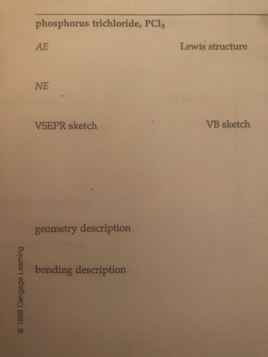 Solved oxygen difluoride, OF2 AE Lewis structure NE VSEPR | Chegg.com