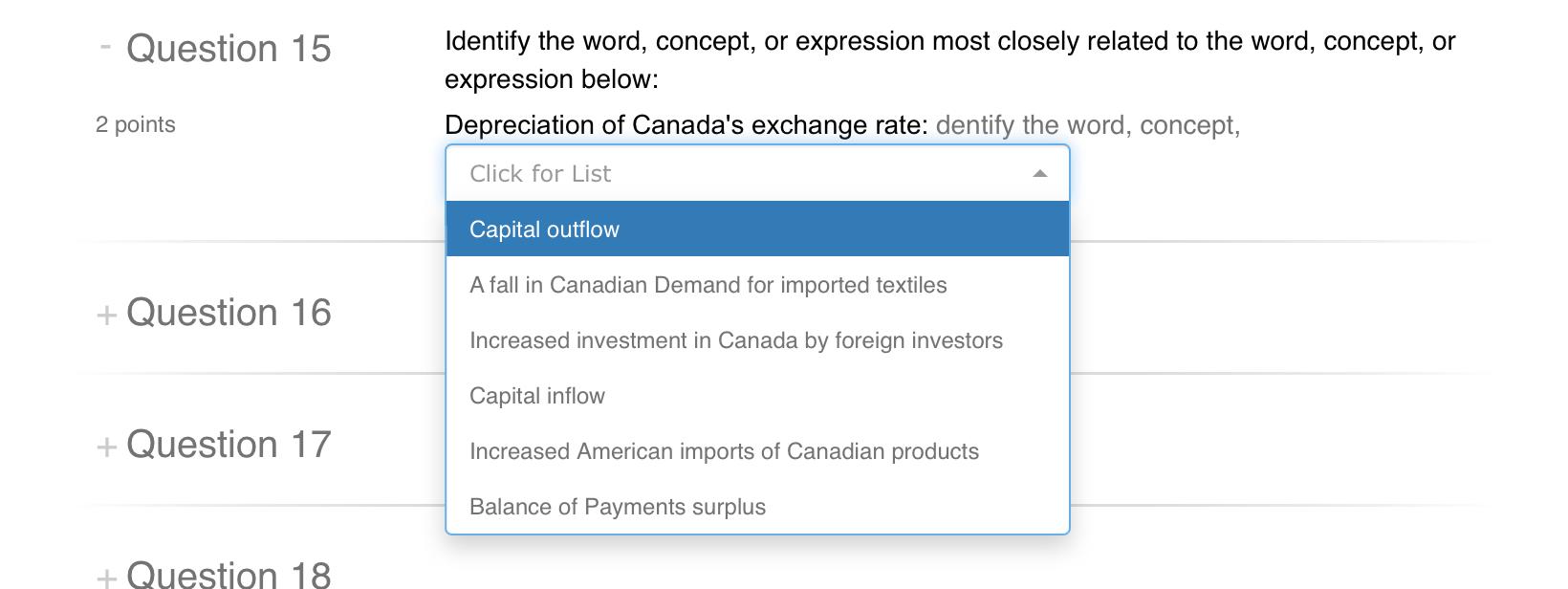 Solved Identify the word, concept, or expression most | Chegg.com
