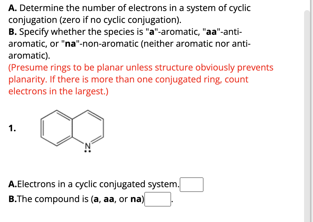 Solved A. Determine the number of electrons in a system of | Chegg.com