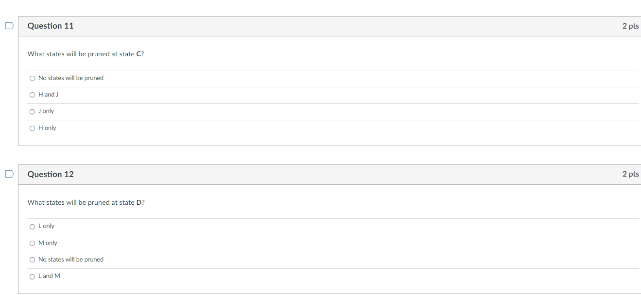 Solved Consider the game tree below. Run the minmax with | Chegg.com
