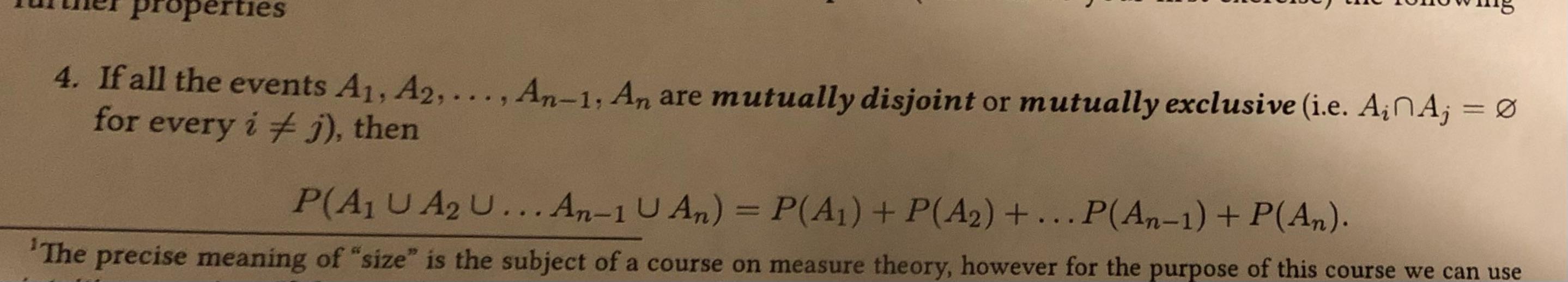 1. Prove that a probability function satisfies | Chegg.com