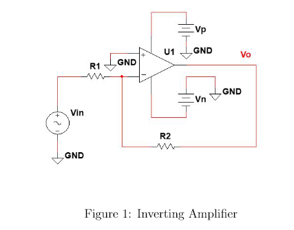 Solved Figure 1: Inverting AmplifierExercise 3. In Figure | Chegg.com