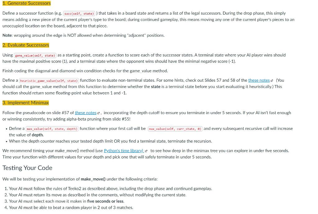 Assignment Goals • Familiarize yourself with solved | Chegg.com