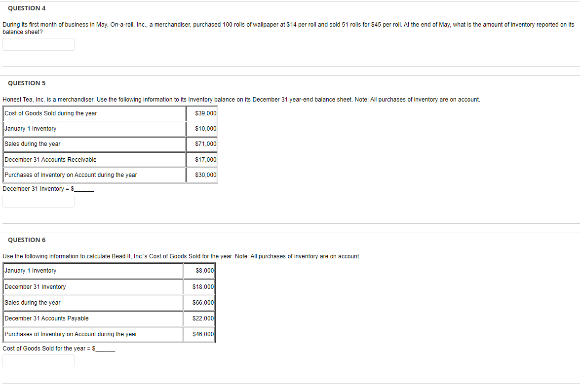 Solved balance sheet? | Chegg.com