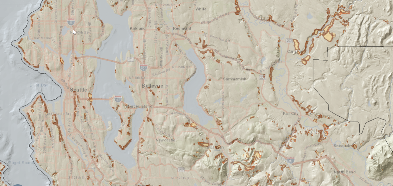 Solved The Lidar image above shows the region around | Chegg.com