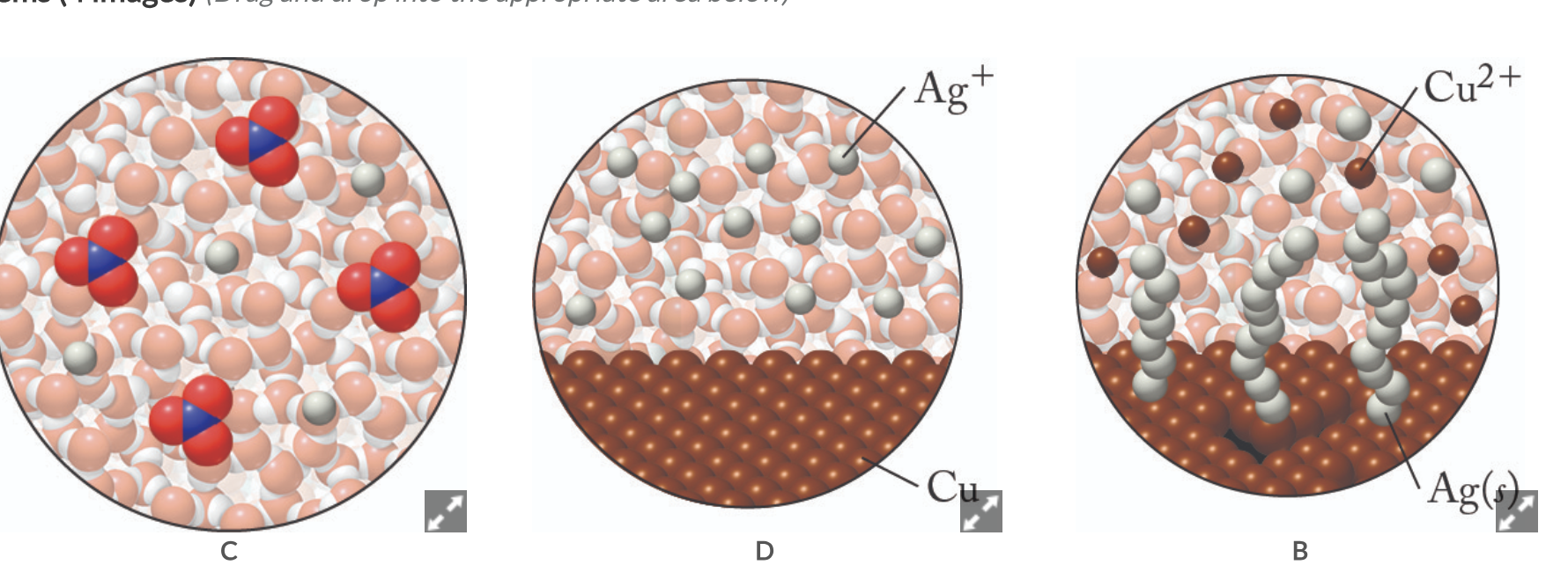 Of the four particulate representations below, which | Chegg.com