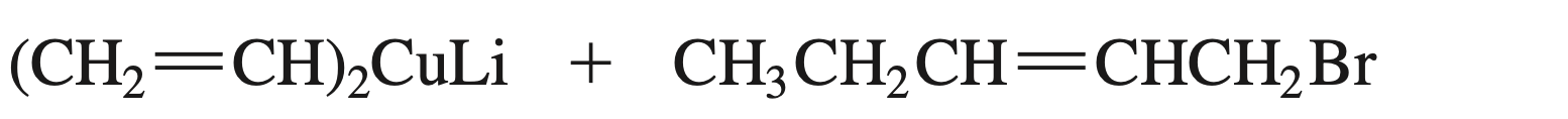 Solved (CH2=CH)2CuLi+CH3CH2CH=CHCH2Br | Chegg.com