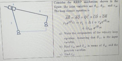 Consider the RRRP mechanism shown in the figure The | Chegg.com