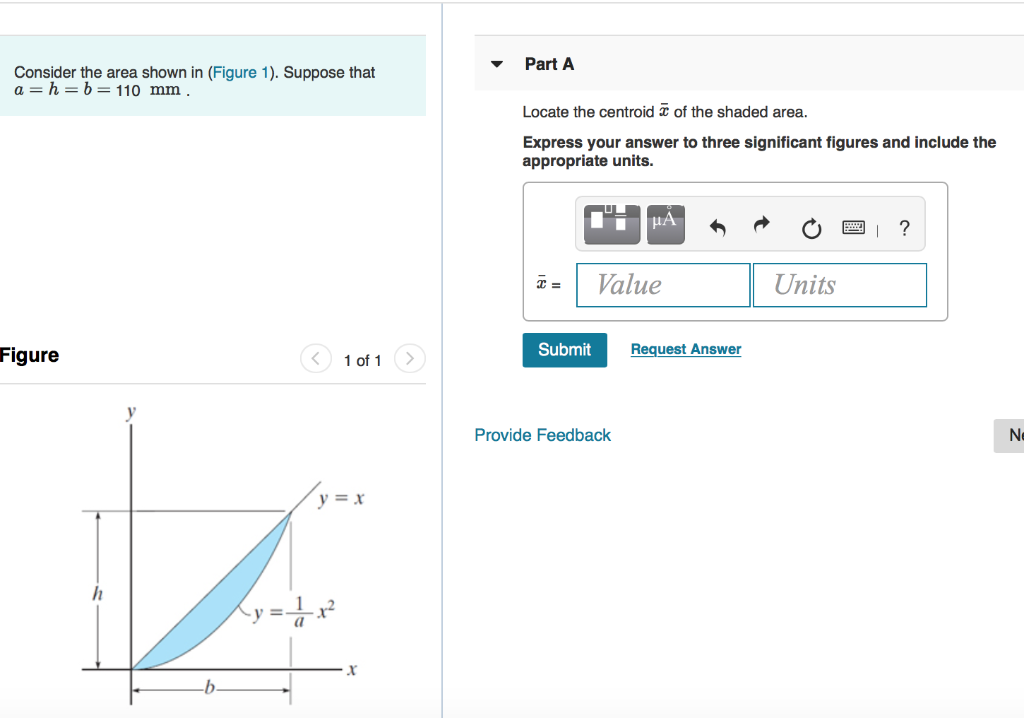 Solved Part A Consider the area shown in (Figure 1). | Chegg.com