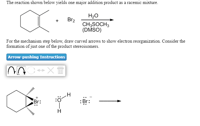 Solved The reaction shown below yields one major addition | Chegg.com